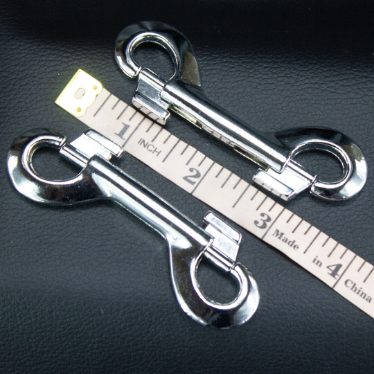 2 x Double Ended Trigger Bondage Clips - Ceremony Leather