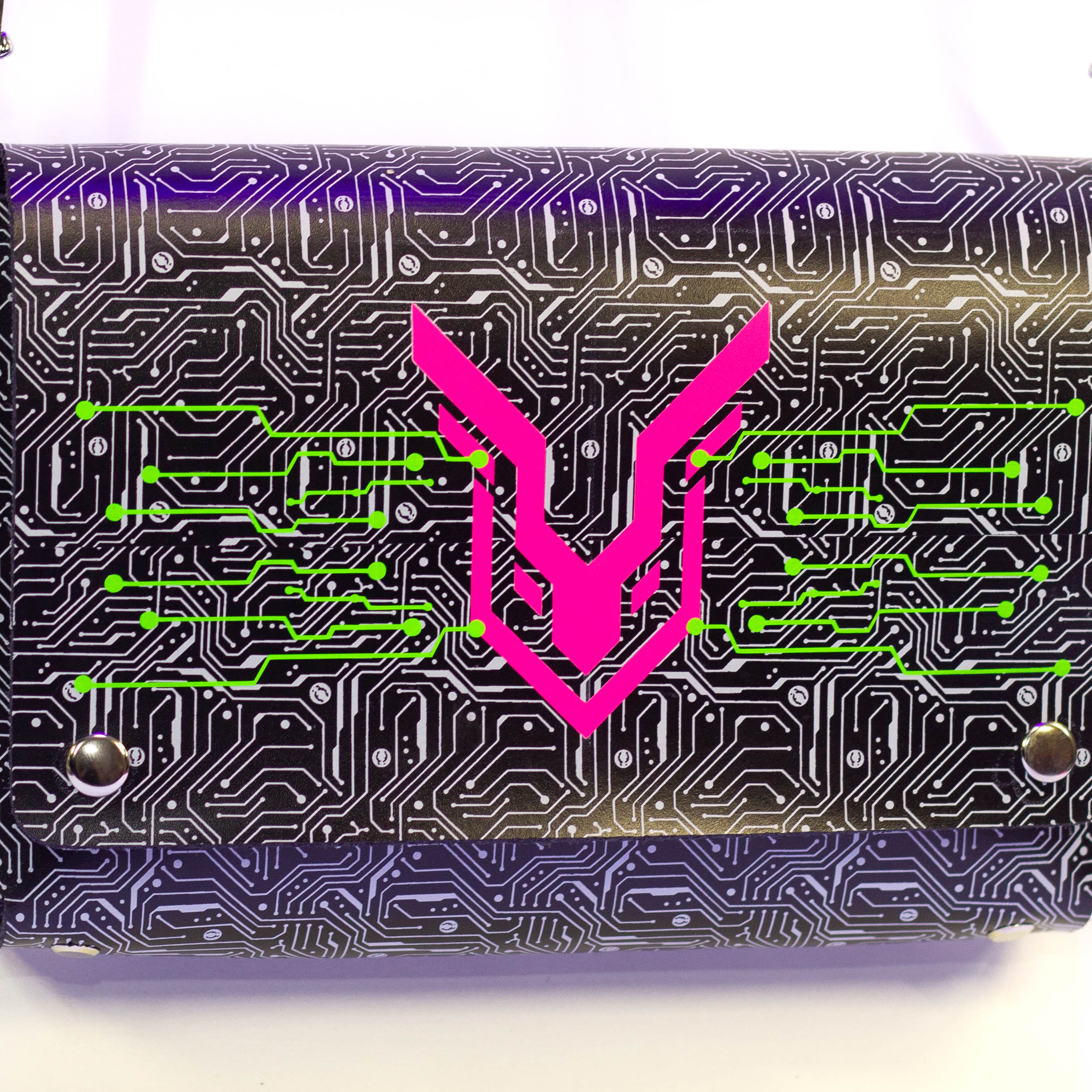 Cyber Leather Crossbody Bag - Ceremony Leather