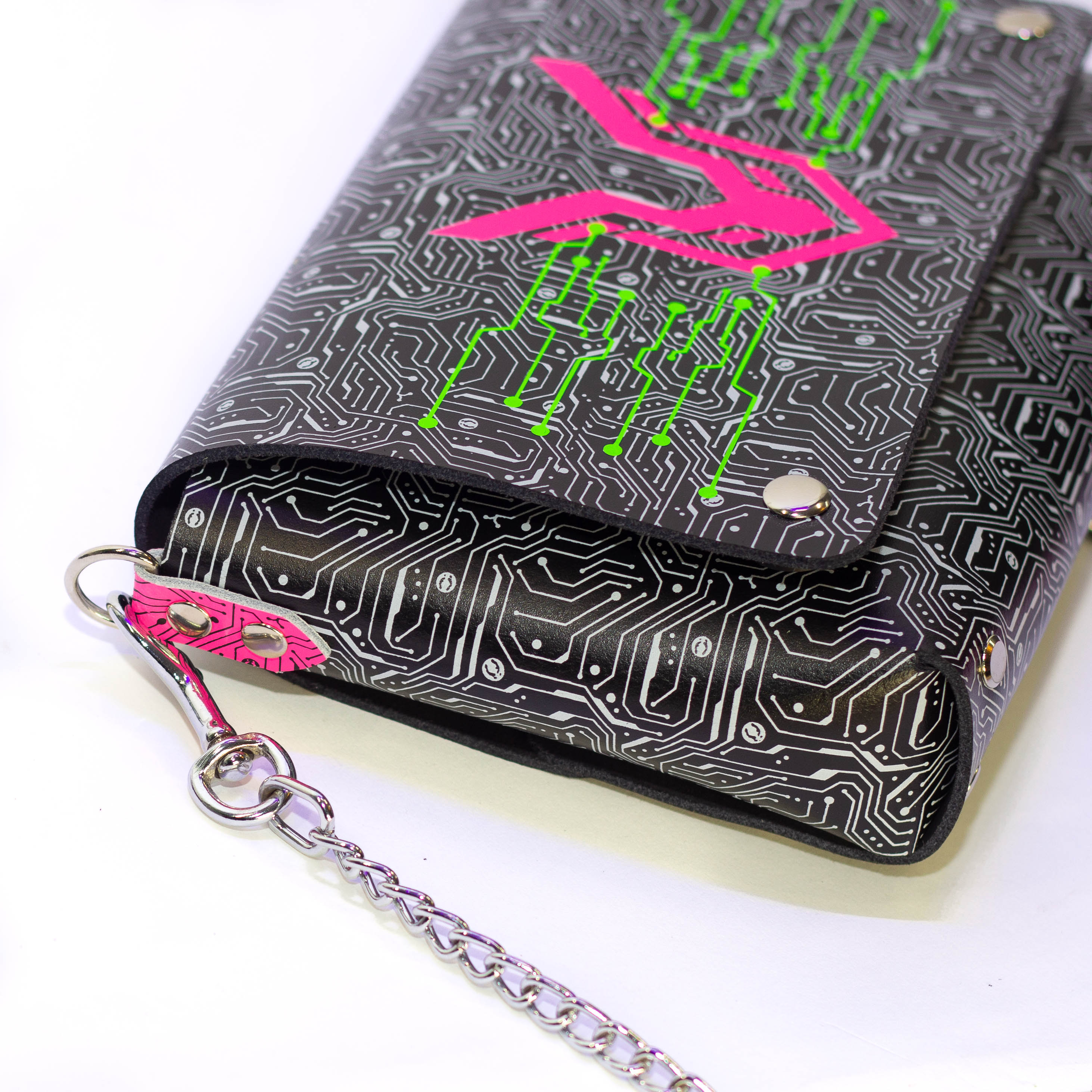 Cyber Leather Crossbody Bag - Ceremony Leather