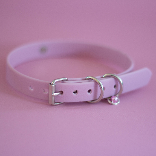Vegan Lavender Pink Collar - Ceremony Leather